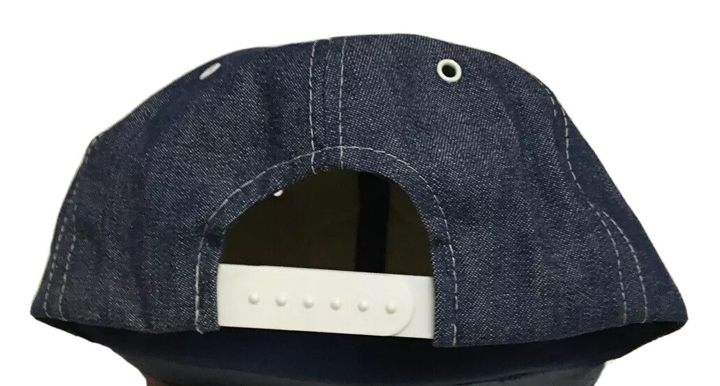 Vtg T Triangle F Denim Patch Trucker Hat Oilfield Oil Gas Cap Petroleum ...