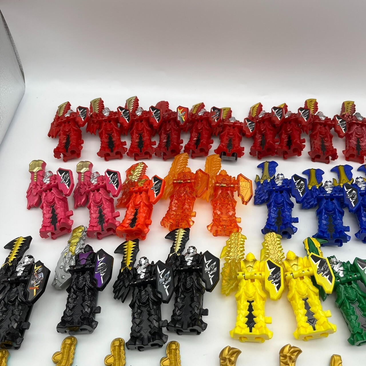Power Rangers Dino Fury Morpher Ryusoulger Ryusoul DX Key Set of 55 pcs ...