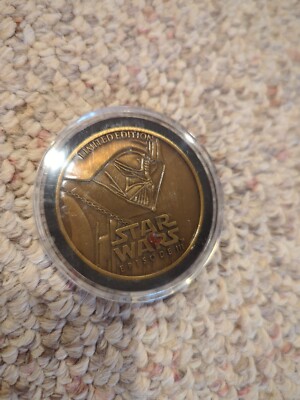 Disney STAR WARS Episode III 3 Limited Edition Darth Vader Obi Wan ...