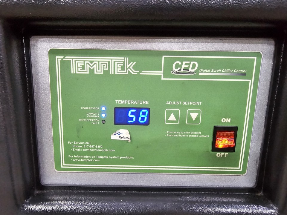 2012 Temptek Air cooled chiller Model CFD-5A-21HFX Digital Scroll | eBay