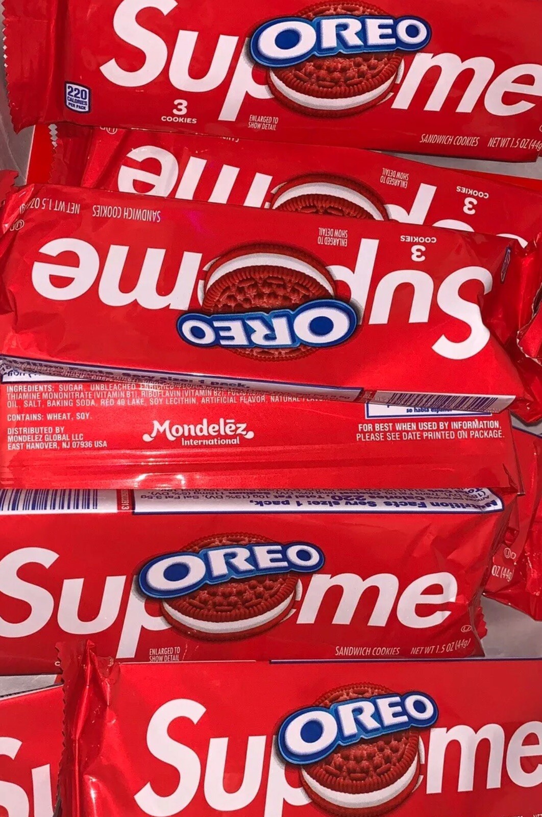 Supreme x Oreos Cookies | 1 pack (3 cookies) | *RARE* | IN HAND | eBay