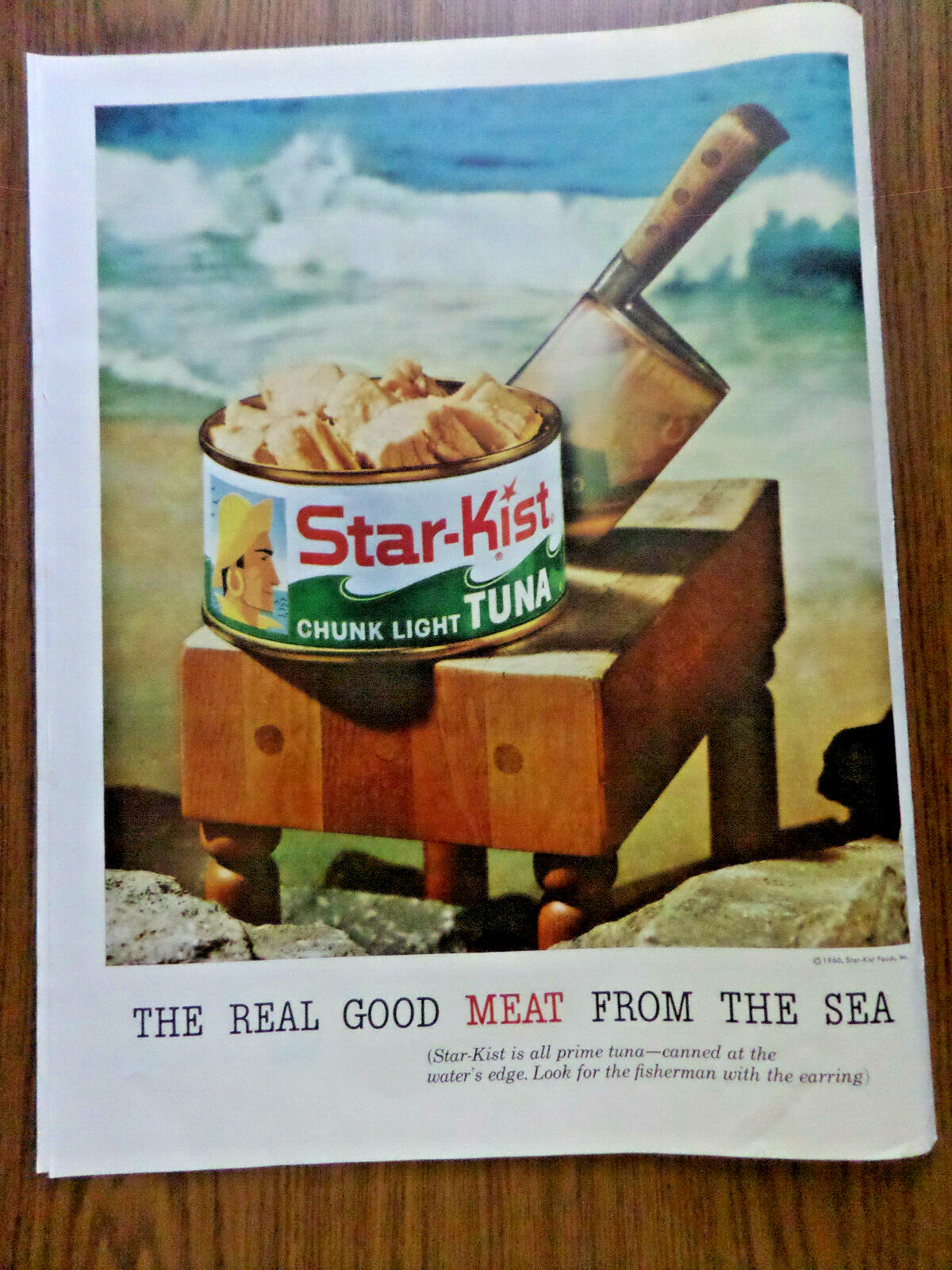 1960 Original Star-Kist Tuna Ad The Real Good Meat from the Sea | eBay