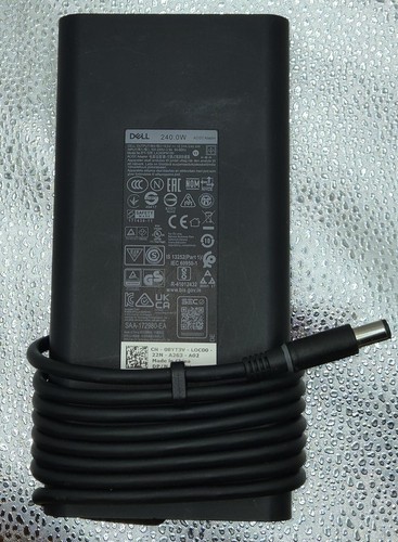 OEM DELL Alienware 240W AC Power Adapter 19.5V 12.31A LA240PM180 07XCR6 ...