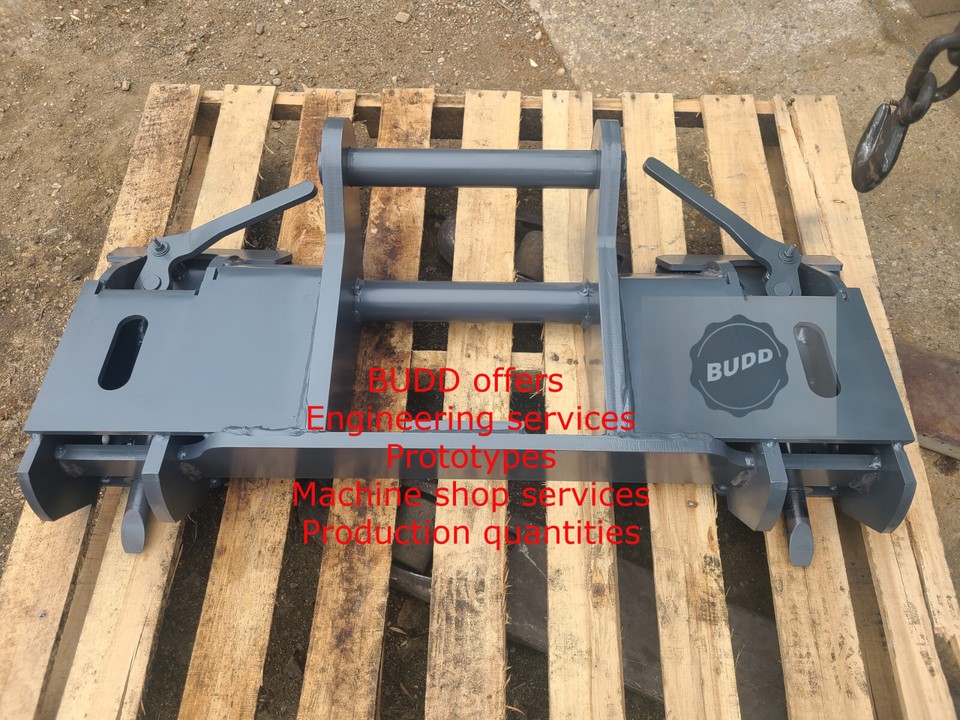 CAT IT Telehandler Backhoe Skidsteer Quick Attach Adapter TH407 TH406 ...