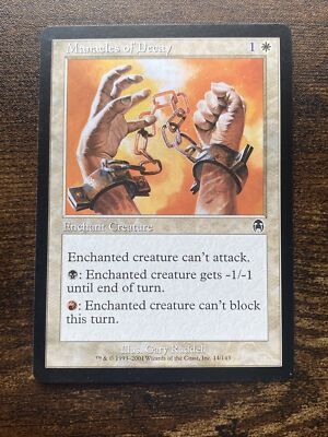 Manacles of Decay (14) Apocalypse MTG Magic The Gathering L2200* | eBay