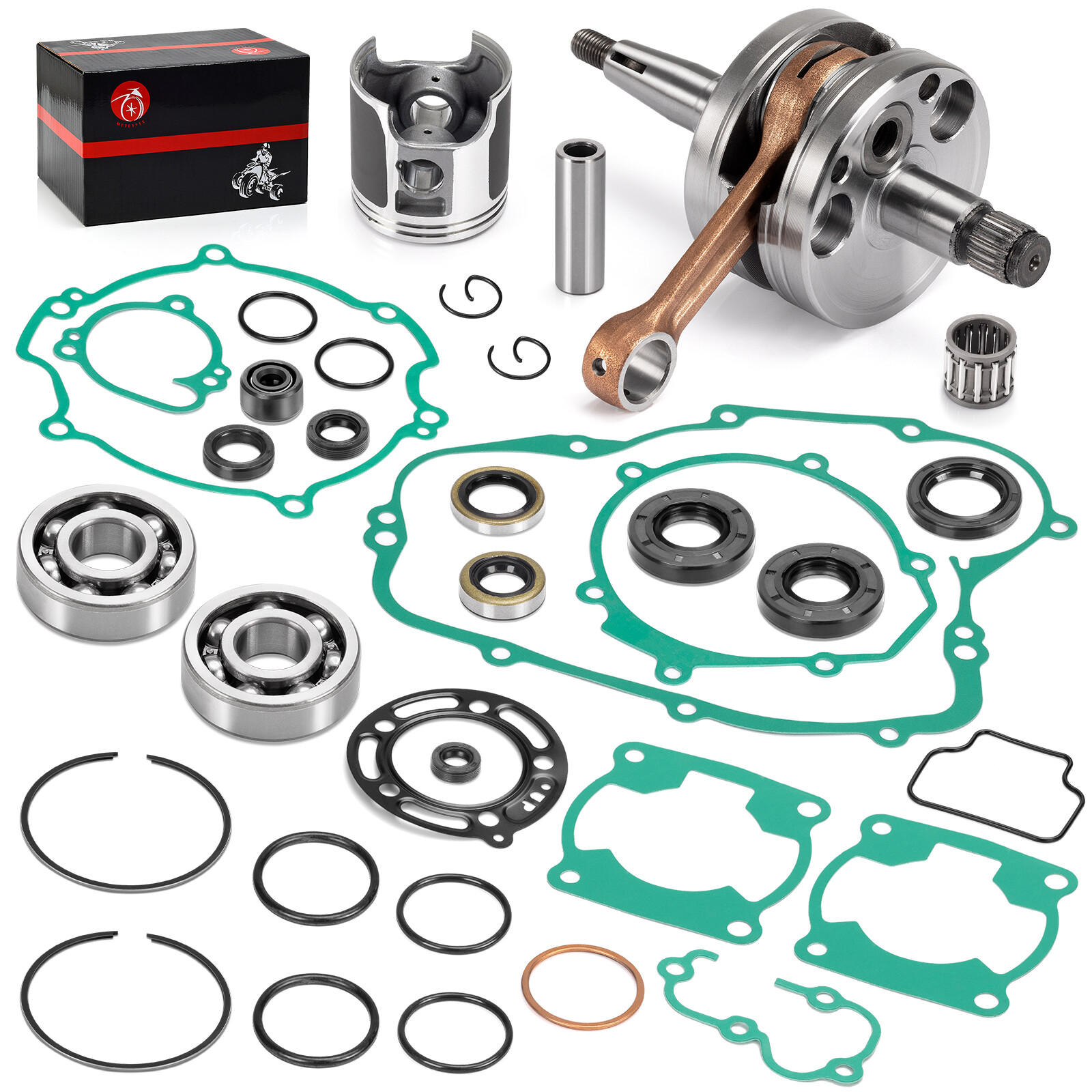 For Kawasaki KX 100 2001 - 2005 Complete Crank Crankshaft & Engine ...