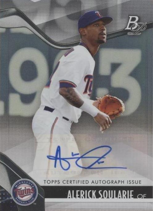 2021 Bowman Platinum - Top Prospects Alerick Soularie #TOP-78 ...