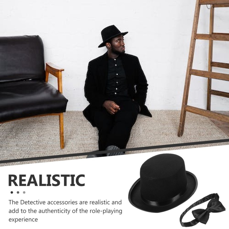 Detective Dress up Supplies Hat Costume Accessories Party Decorations ...
