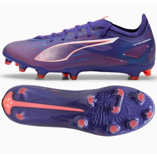 Puma Ultra 5 Match FG/MG shoes 107687 01 violet | eBay
