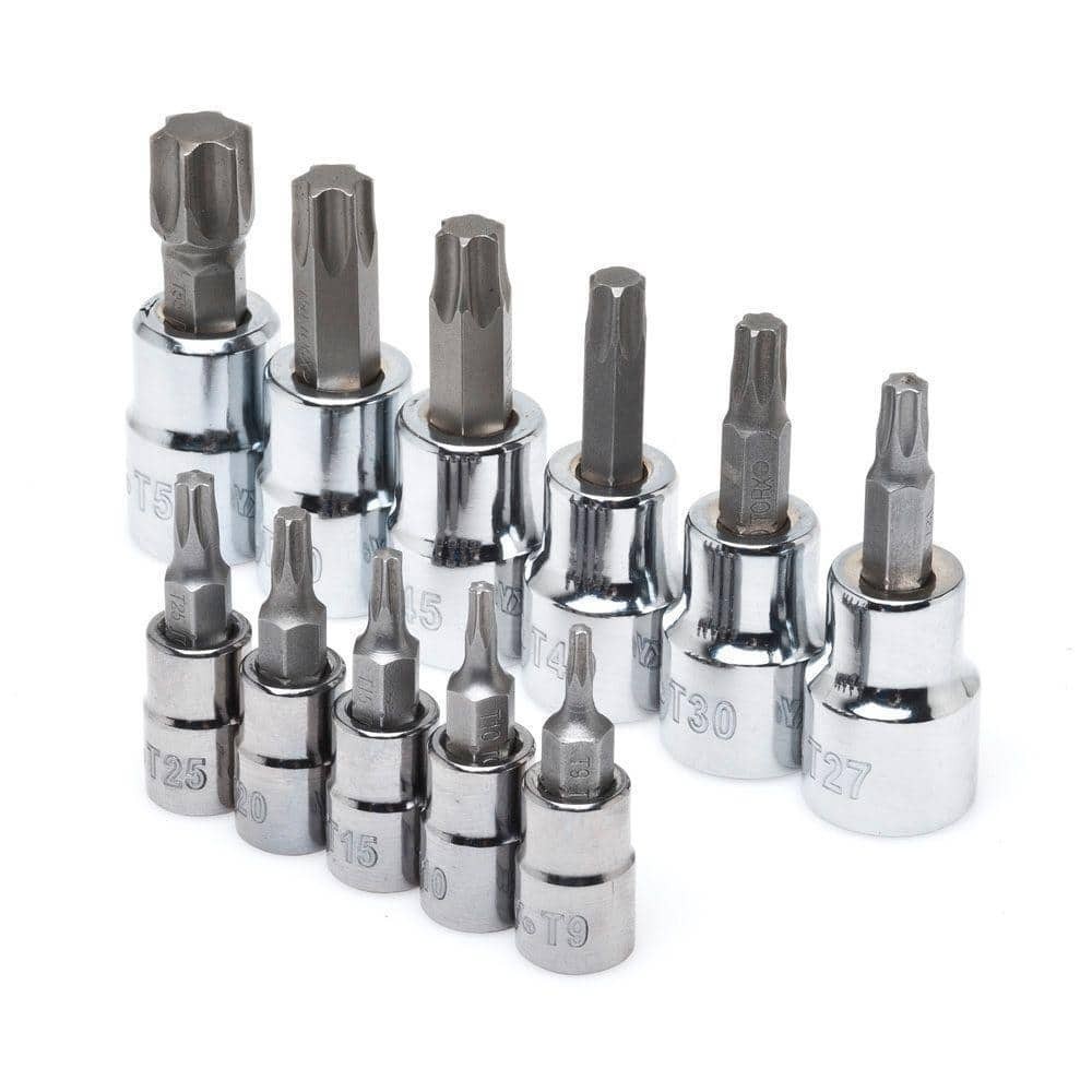 Husky 1/4 and 3/8 in. Drive Torx Bit Socket Set (11-Piece) | eBay