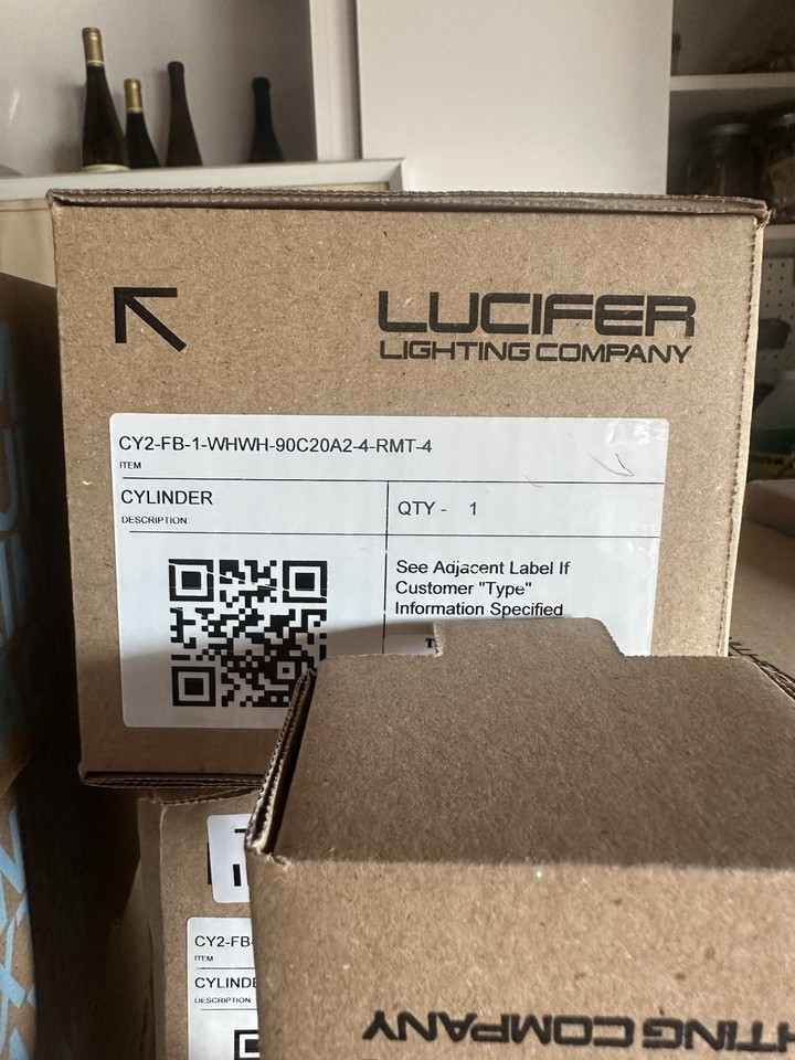 Lucifer CY2 LED Light Cylinder Surface Mount - white NEW IN BOX - $499 ...