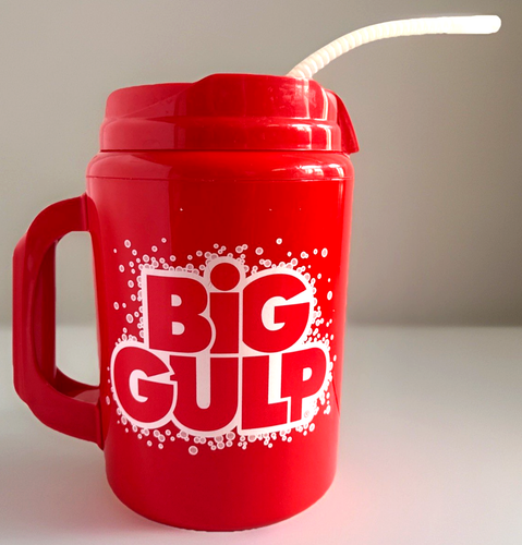 7 Eleven Insulated Big Gulp 52 oz Red Giant Travel Mug With Straw | eBay