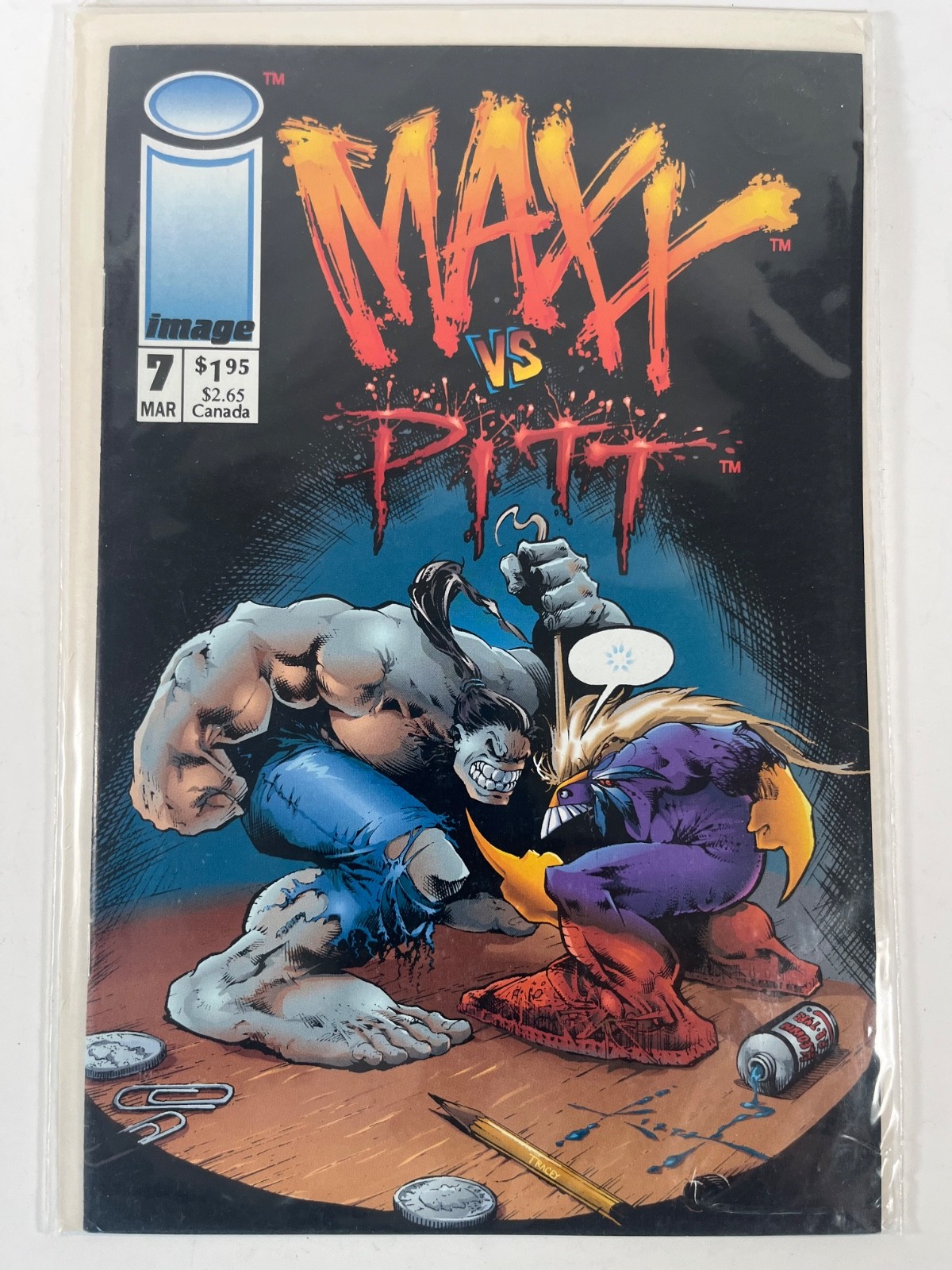 The Maxx #7 (1994) "Maxx vs Pitt" Image Comics Sam Keith | eBay UK