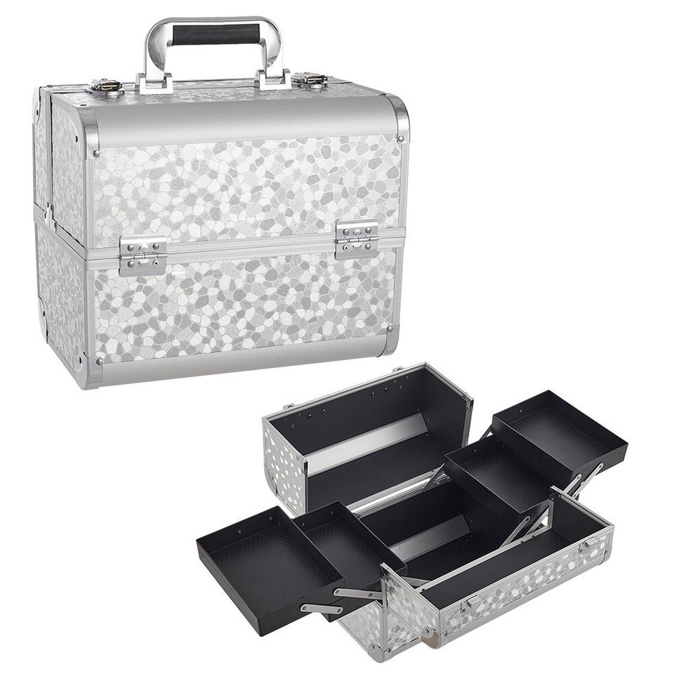 Extra Large Space Storage Beauty Box Makeup Organizer Nail Cosmetic ...