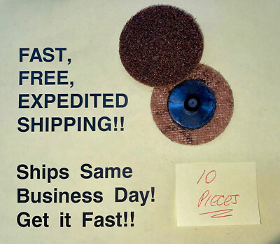 3M 048011-05528 2" Roloc Disc; A-CRS; BX10; SAME DAY EXPEDITED SHIPPING ...