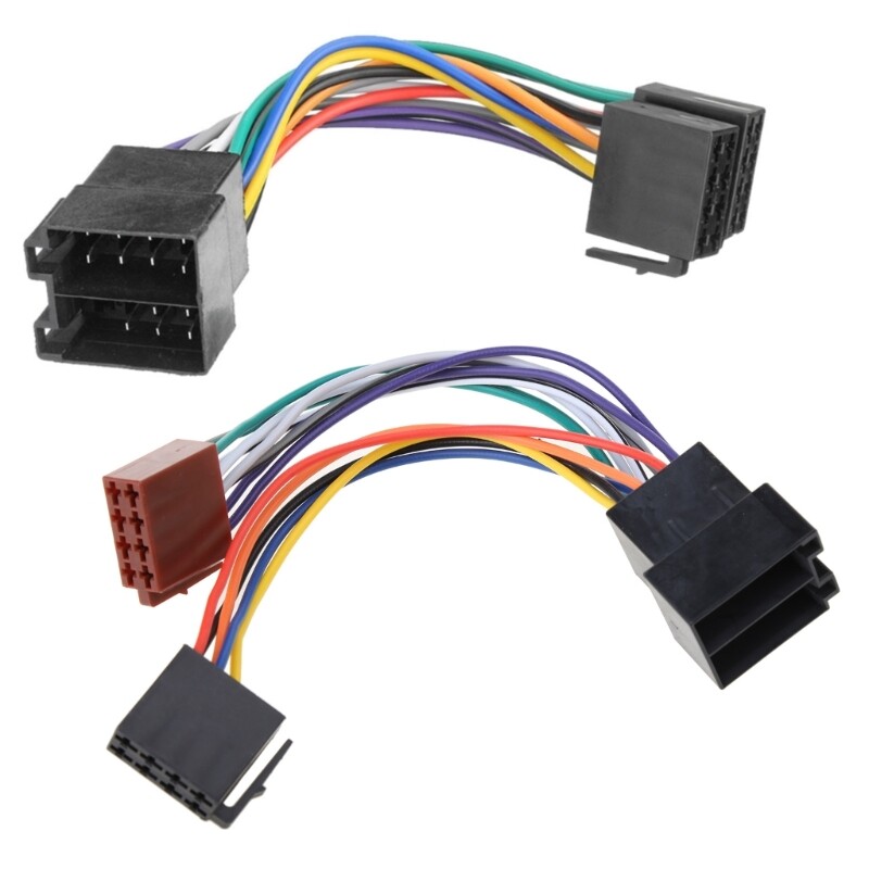 Car Radio Wire Cable Wiring Harness Stereo Adapter Connector Adaptor ...
