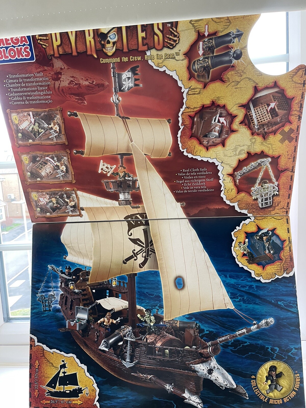 Mega Bloks Captain Cutlass' Storm Stalker 3620 | eBay UK