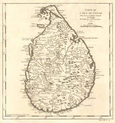 India - 1750 Map