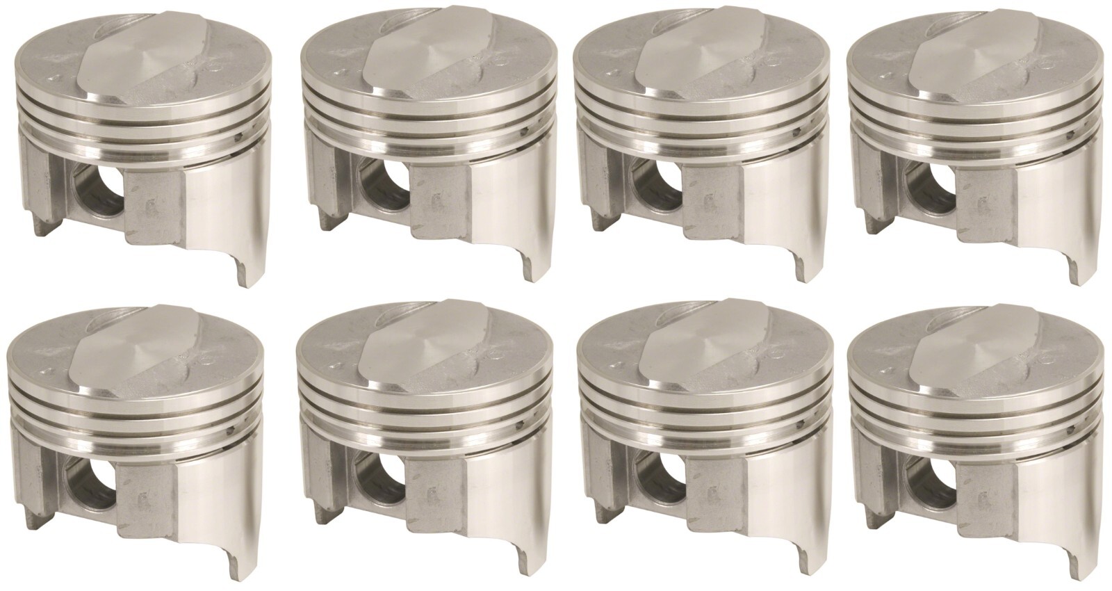 SEALED POWER Cast .140 DOME Pistons Set/8 for 1966-69 Chevy BB 427 335 ...