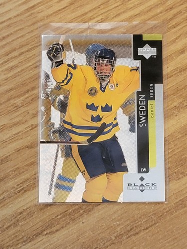 1X DANIEL SEDIN 1997 98 Black Diamond #114 RC Rookie MINT Vancouver ...