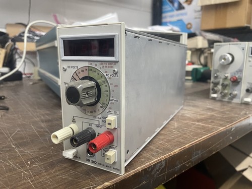 Tektronix DM 502 Digital Multimeter, TM 5000 Module | eBay