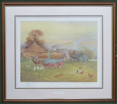 Gordon Beningfield Pencil Signed Limited Edition Polychrome Print ...