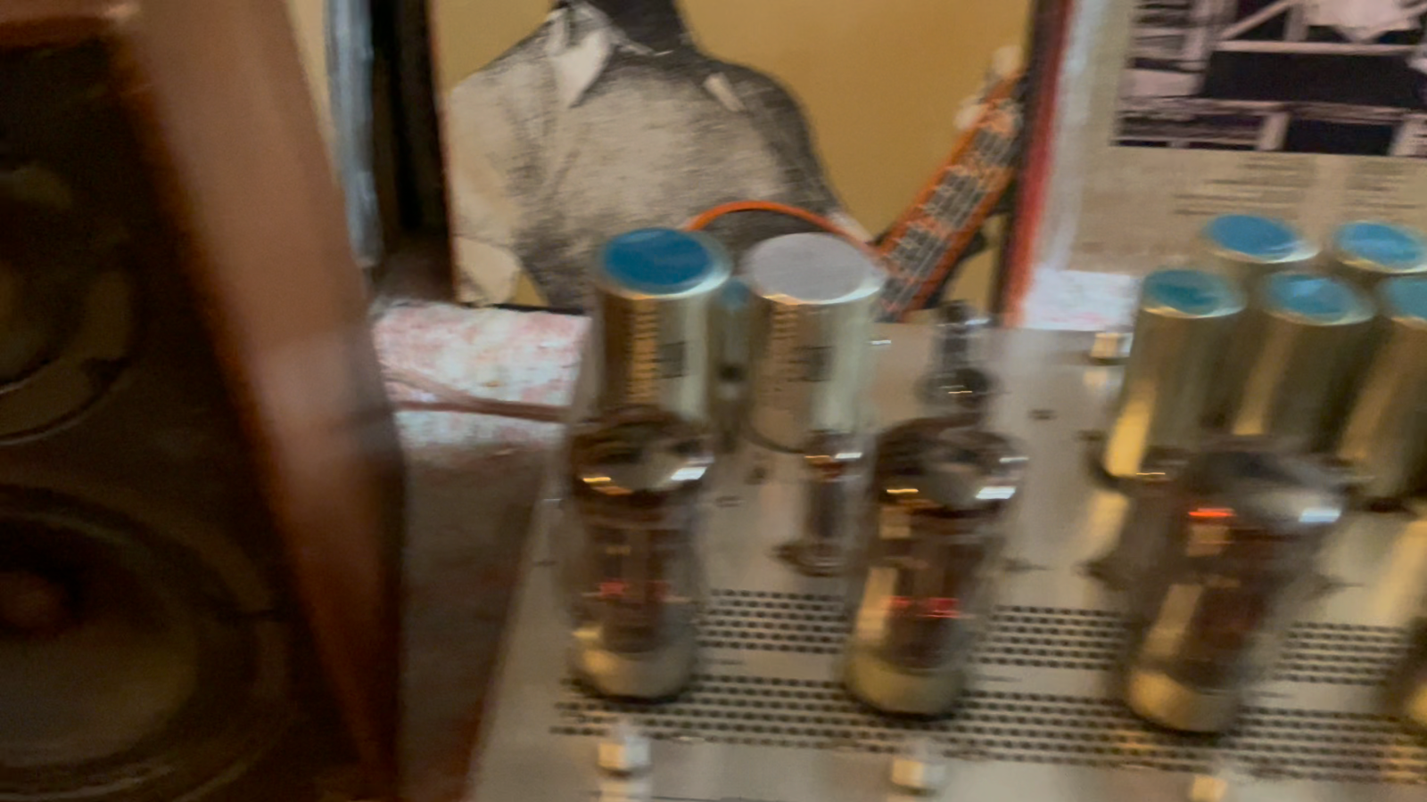 Luxman MQ-36 Tube Power Amplifier Parts Or Fix POWERS UP PLAYS W/HUM ...