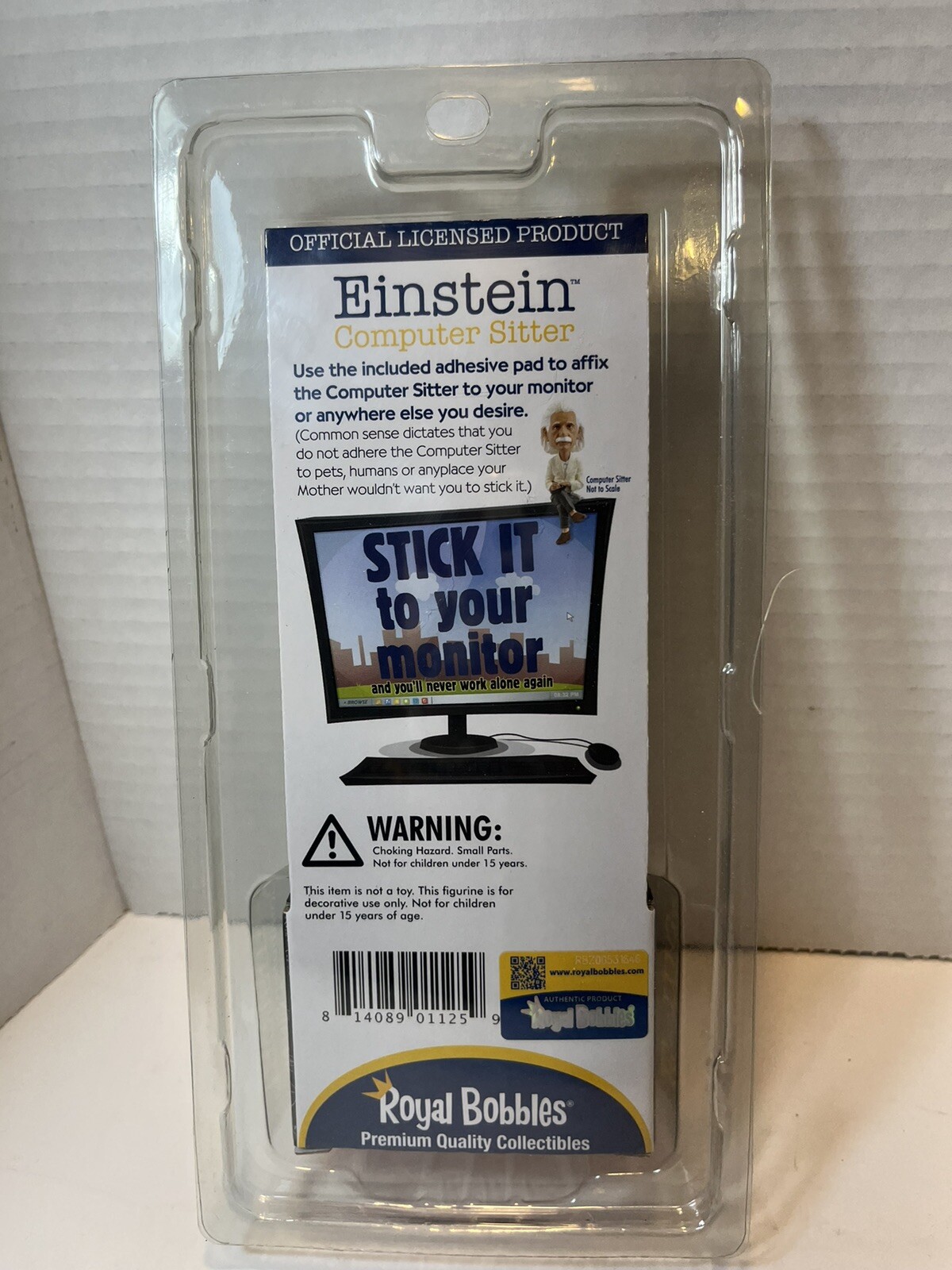 Albert Einstein Computer Sitter by Royal Bobbles 11259 for sale online ...