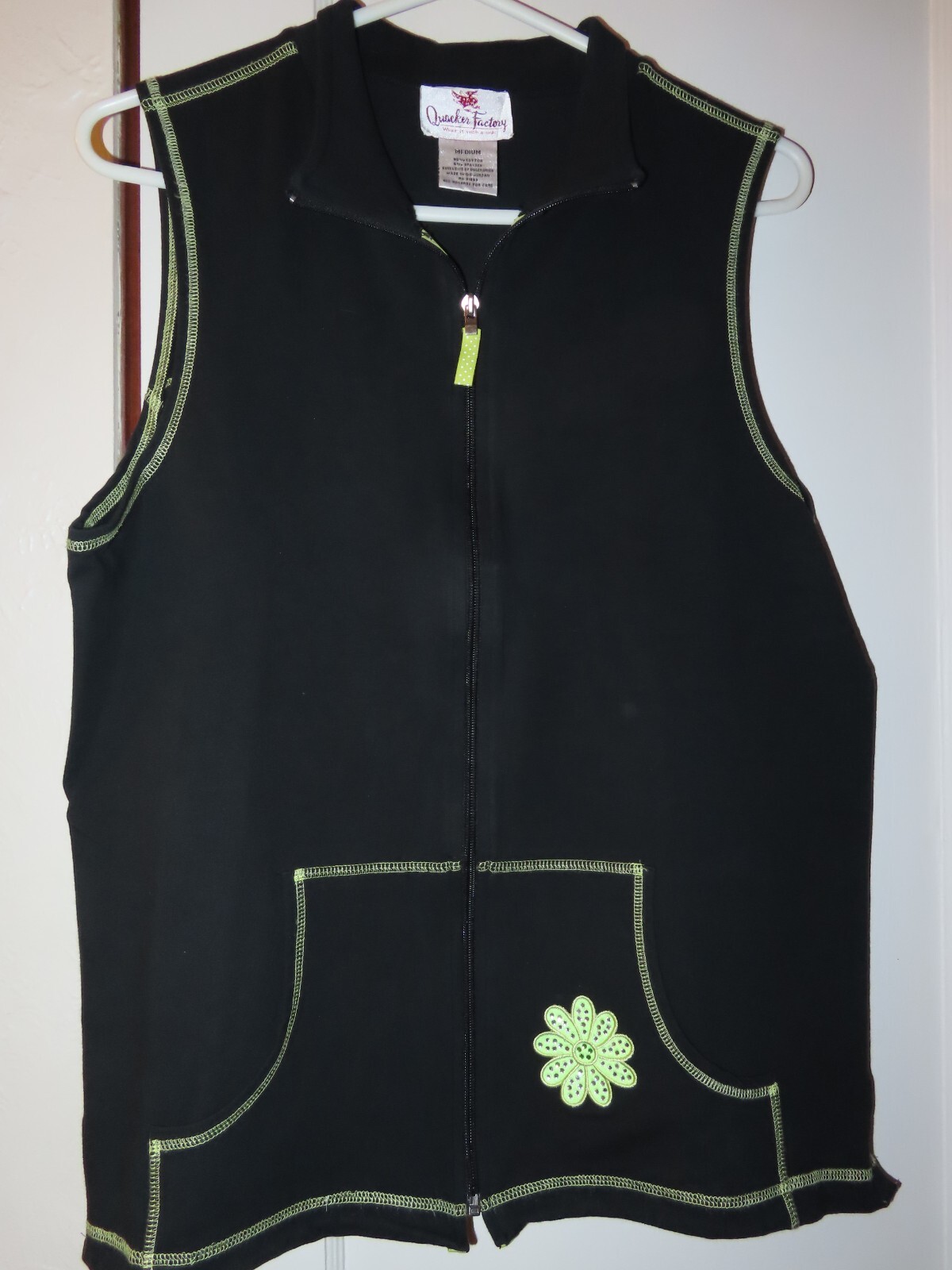 Quacker Factory Vest Medium | eBay