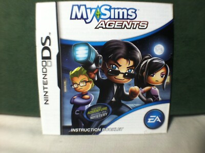 DS Manual My Sims Agents | eBay
