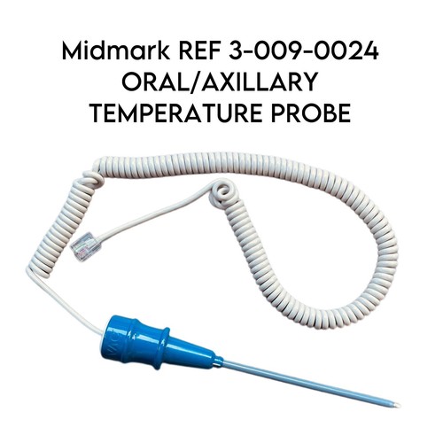 Midmark REF 3-009-0024 ORAL/AXILLARYTEMPERATURE PROBE for sale online ...