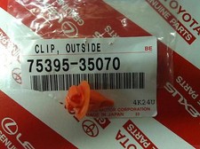 Genuine Toyota Wheel Opening Molding Clip 75395-35070 for sale online ...