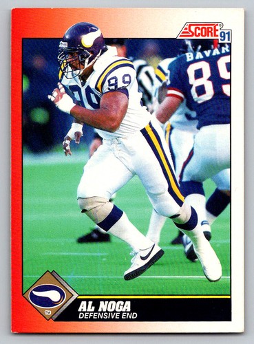 # 199 Al Noga Minnesota Vikings 1991 Score | eBay