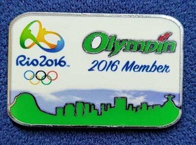 2016 RIO OLYMPIN MEMBER OLYMPIC PIN | eBay