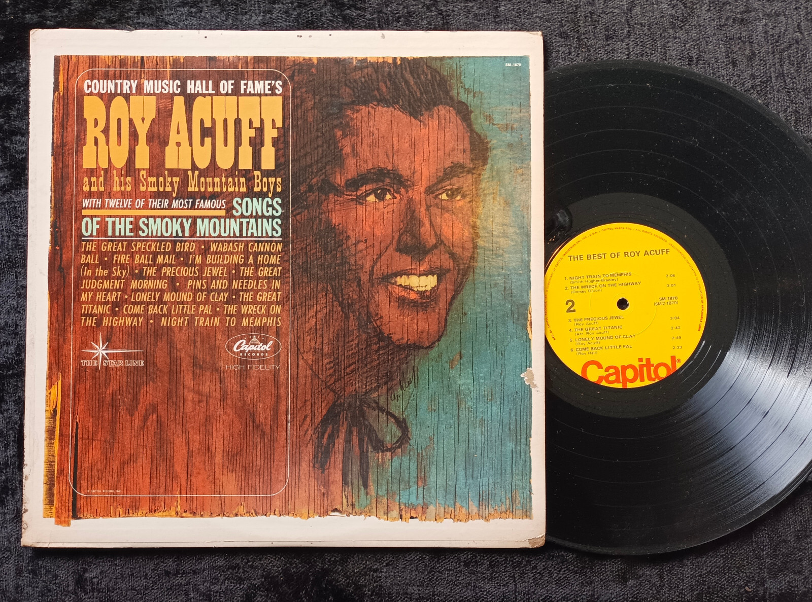 ROY ACUFF The Best Of LP, Comp Capitol SM 1870 USA | eBay Australia
