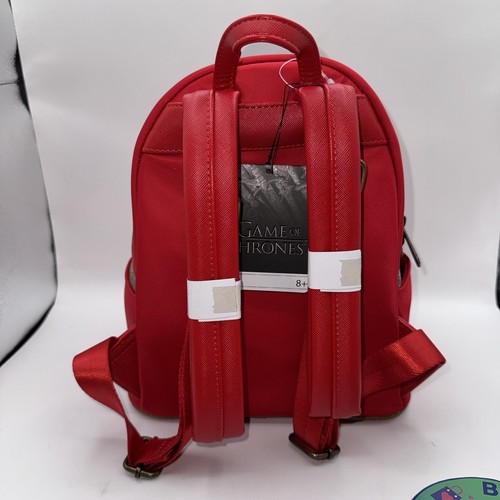 Loungefly Red Gold Embroidered Game Of Thrones Lannister Lions Mini ...