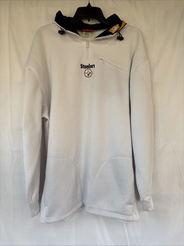 NFL Steelers White Out Quarter Zip | eBay