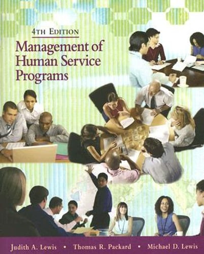 Management of Human Service Programs by Judith A Lewis: New ...