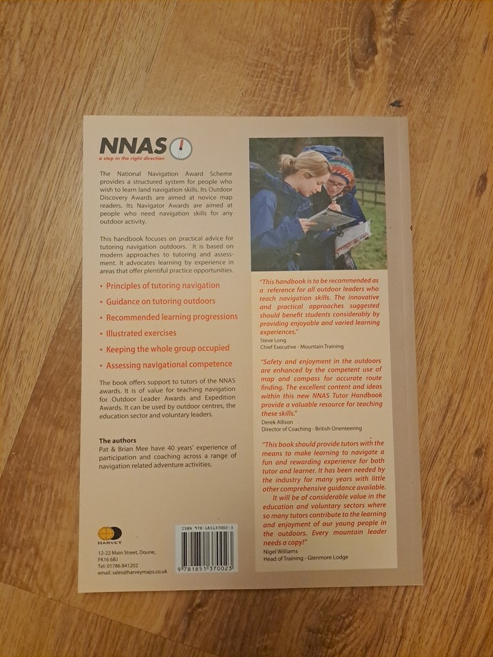 NNAS Outdoor Navigation: Handbook For Tutors, Pat & Brian Mee | eBay UK