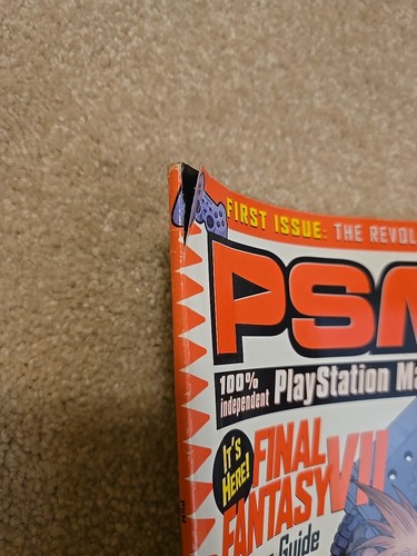 PSM Magazine Premiere 1st Issue volume 1 Sep 1997 Playstation 1 No Lid ...