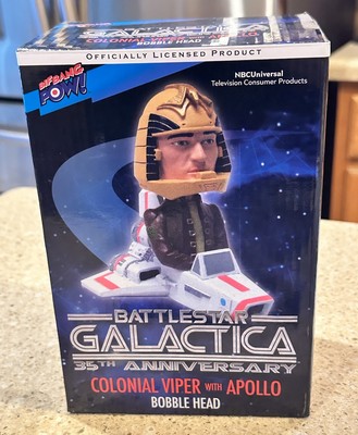 Battlestar Galactica 35th Anniversary Colonial Viper with Apollo Bobble ...