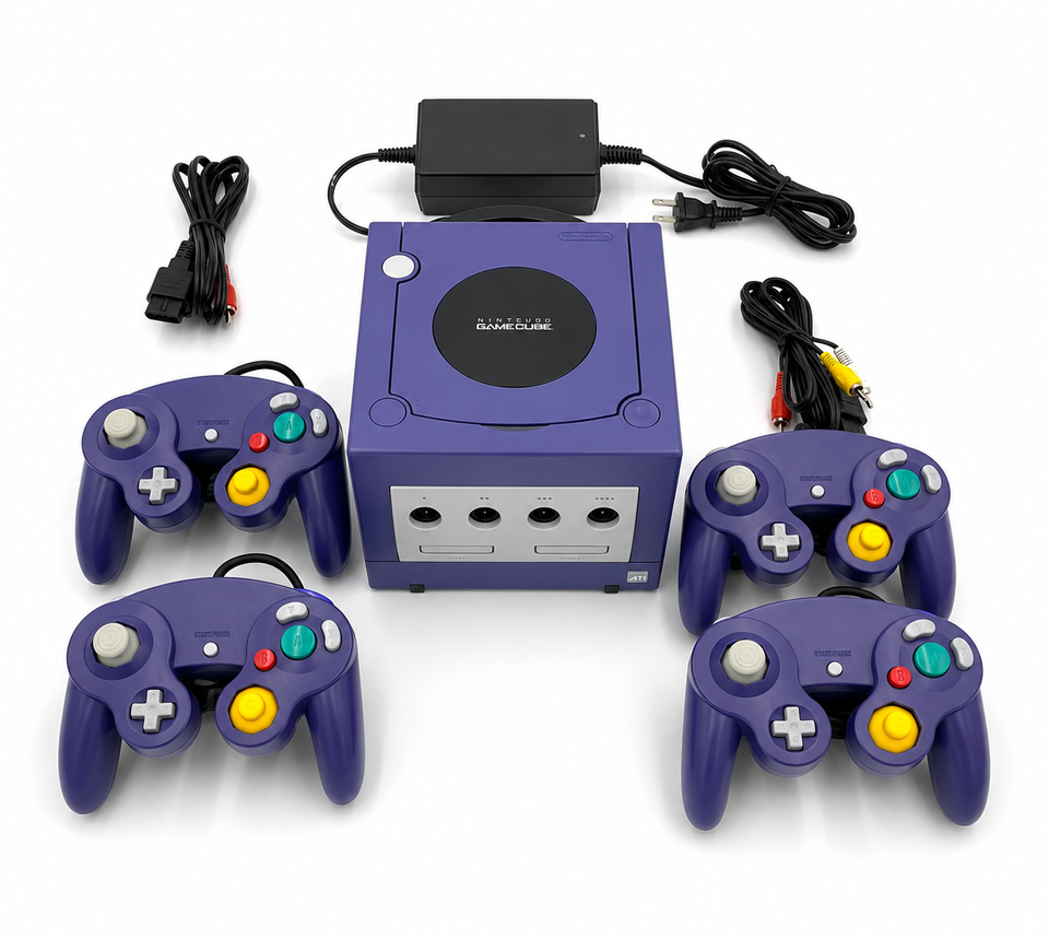 Nintendo GameCube Console NGC Console Various Colors + Controller ...