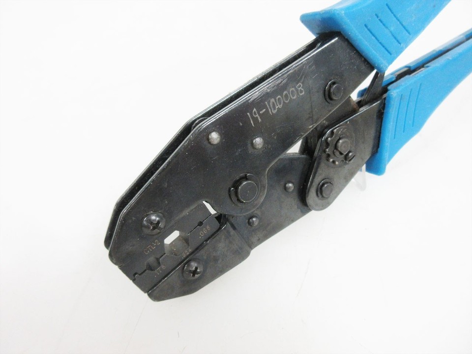 AMPHENOL CTL-2 HAND CRIMP TOOL DIE SET HEX CAVITY DIMENSIONS 0.178 0. ...