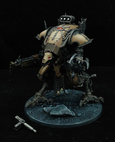 warhammer 40k chaos knight war dog karnivore well painted | eBay