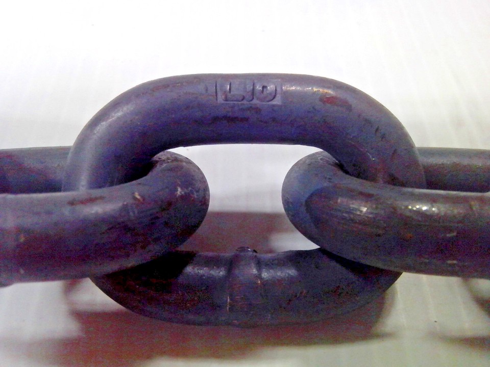 (1) 3/8" Grade 100 Overhead Lifting Chain MADE IN USA. ** Price per ...