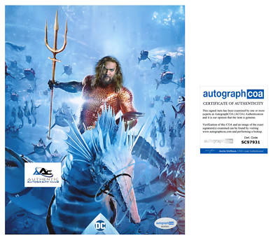 JASON MOMOA AUTOGRAPH SIGNED 8x10 PHOTO AQUAMAN JUSTICE LEAGUE ACOA | eBay