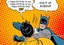 POP ART Batman Robin SPOOF slap meme PERSONNALISED HAPPY BIRTHDAY ...