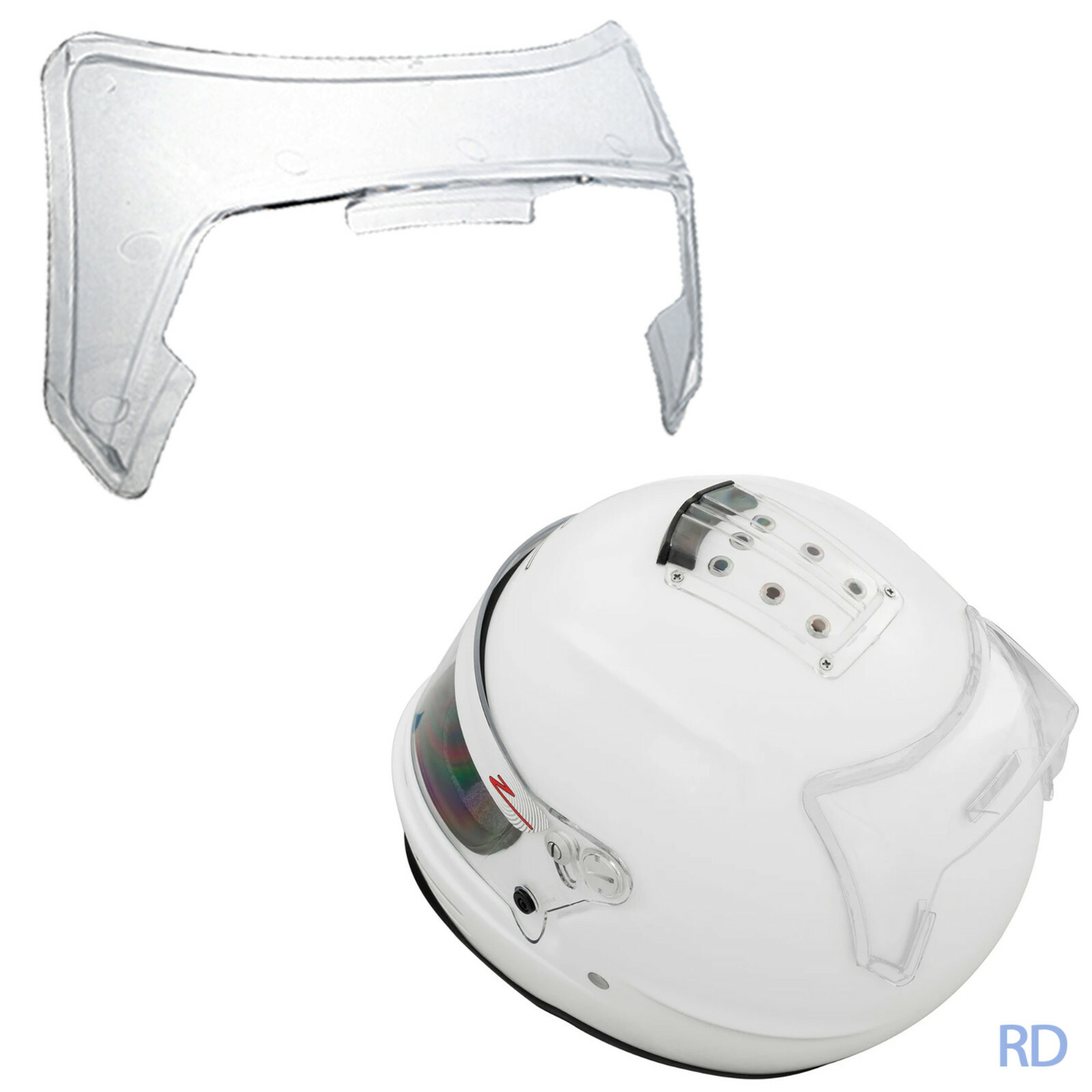 ZAMP - RZ Clear Spoilers - Chin or Rear Spoilers - Standard / Youth ...