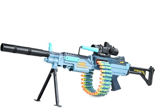 Toy Sniper Simulation Heavy Machine Gun Toy Gun Electric Burst | eBay