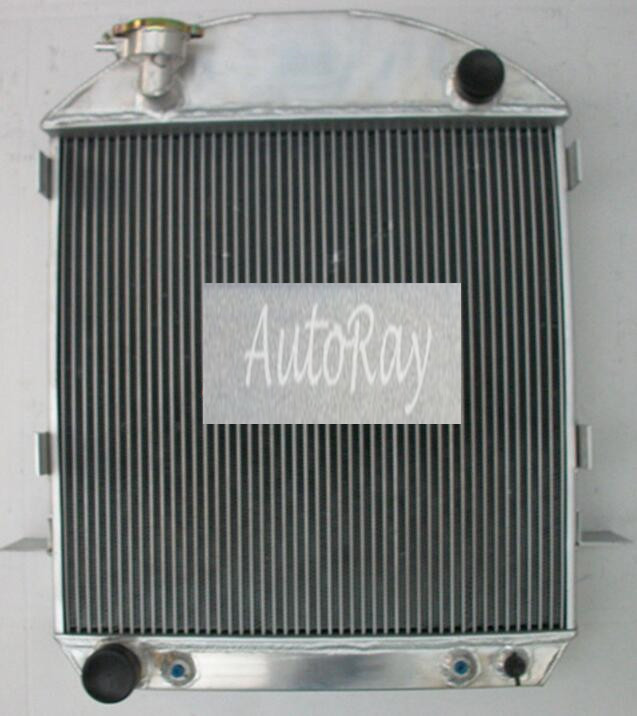 Aluminum Radiator for Ford Model T-Bucket Grill Shells 1924-1927 3Row ...